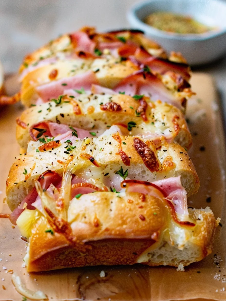 Garlic Bread Ham and Cheese: An Amazing Ultimate Recipe - Recipes ...