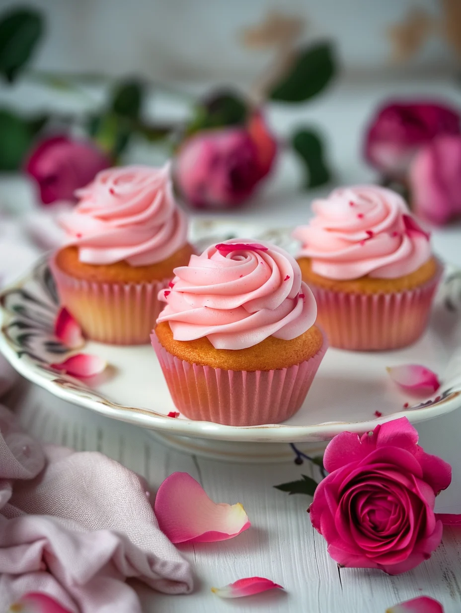 Raspberry Rose Cupcakes: An Incredible Ultimate Recipe - Recipes Laboratory